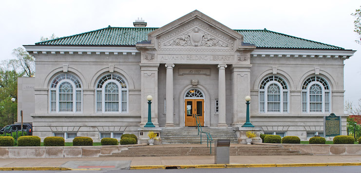 Seeking out the clues to the haunting of Belding’s library - WKTV Journal