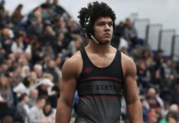 East Kentwood wrestler Corey Mitchell shows strength as leader ...