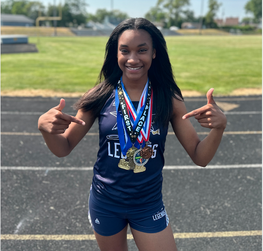 Lee’s Autumn Johnson breaking records on and off the track - WKTV Journal
