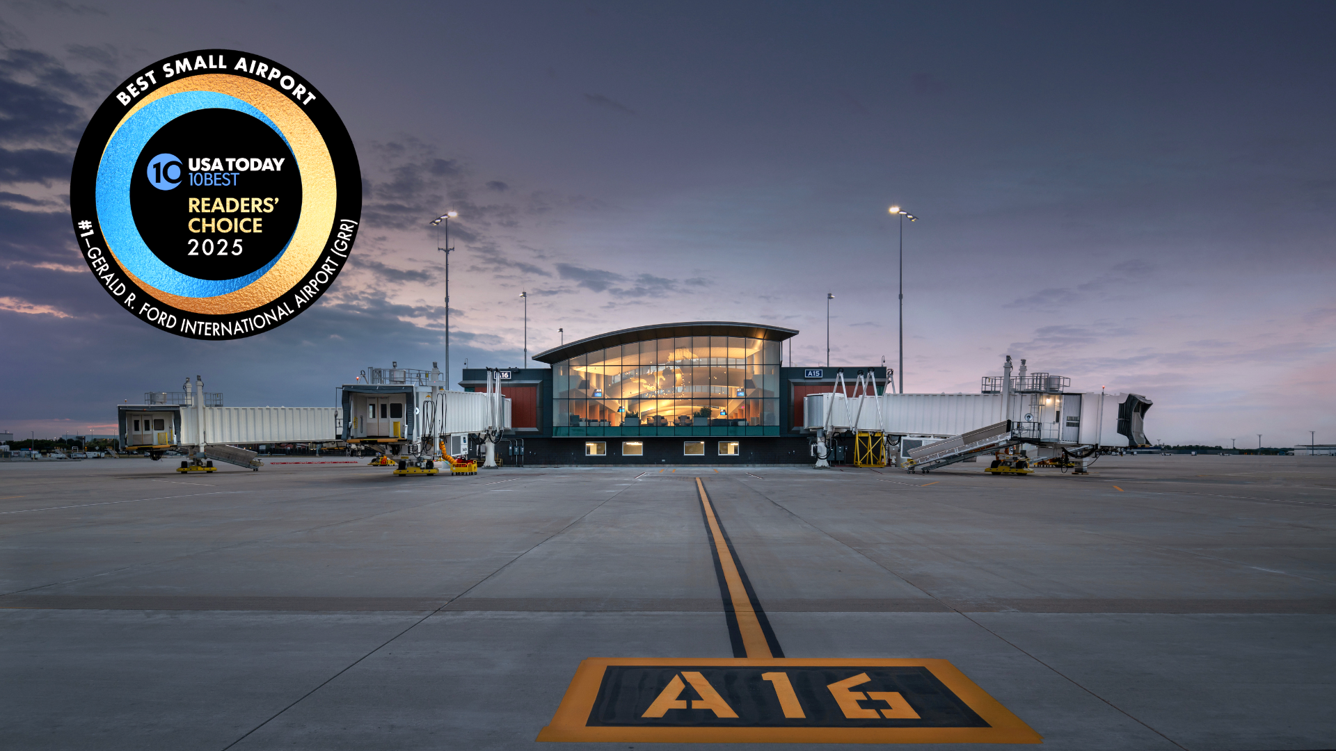 Ford International Airport voted Best Small Airport in the Country by ...